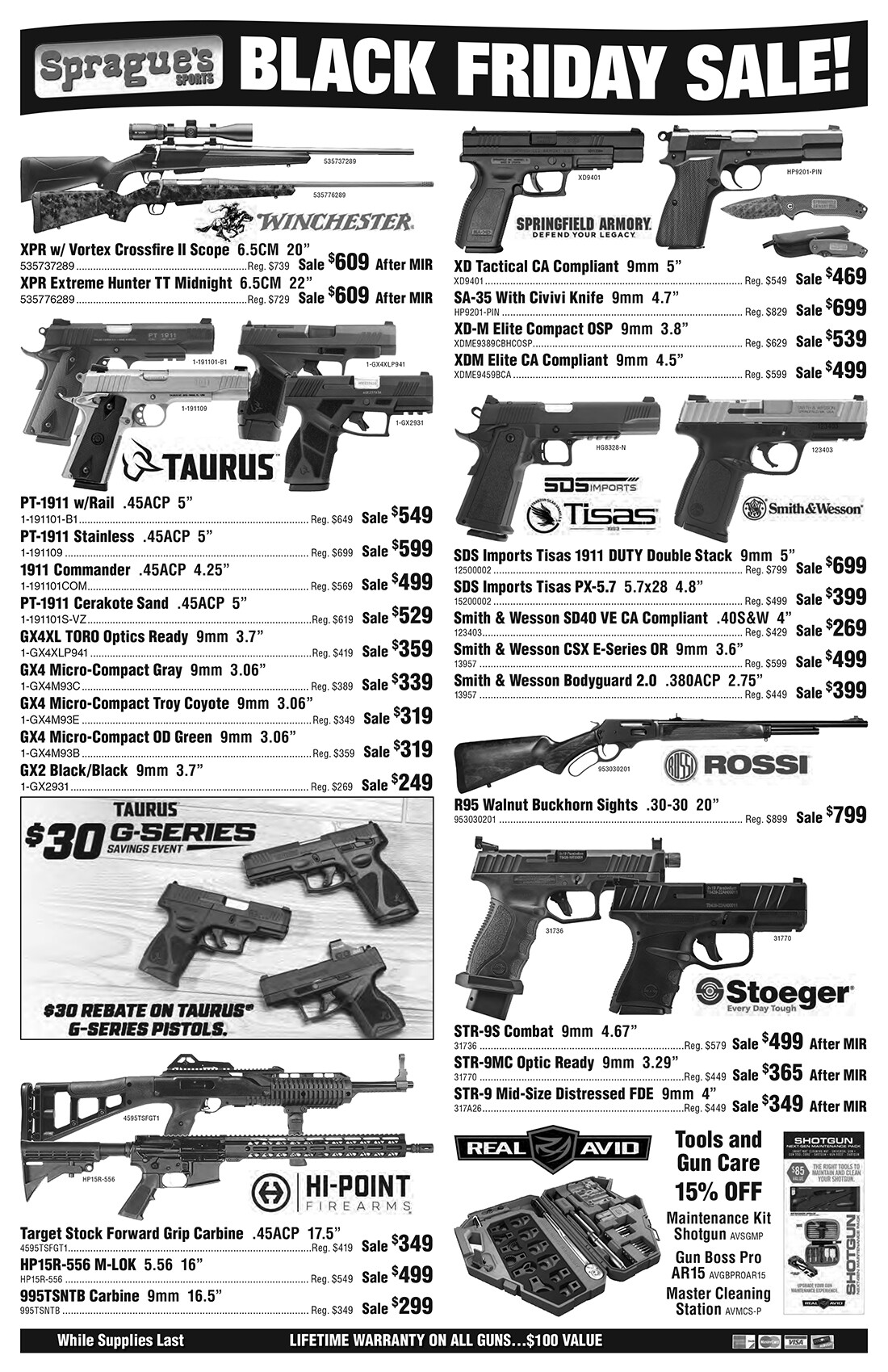 Black Friday Sale - Sprague's Sports - Gun Store, Indoor Shooting Range ...