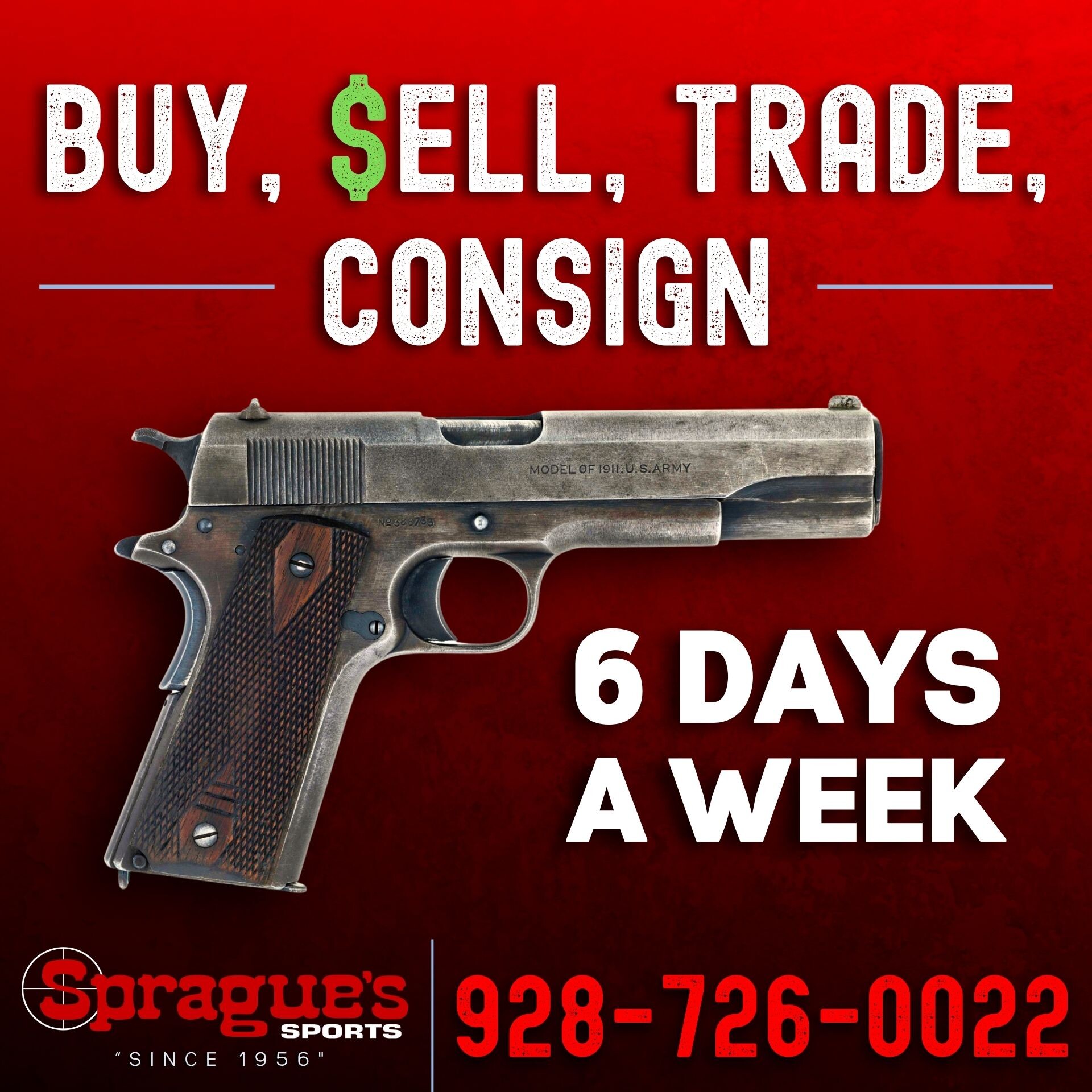 Buy, Sell, Trade & Consign with Sprague’s Sports - Sprague's Sports - Gun Store, Indoor Shooting ...